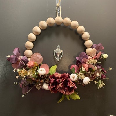 QTY 10 Wood Half Split Balls Choose Your Size Door Wreath - Etsy Canada