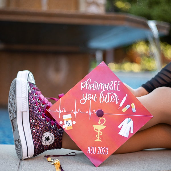 Custom "in Case of Emergency" Graduation Cap Topper, Nursing Graduation ...
