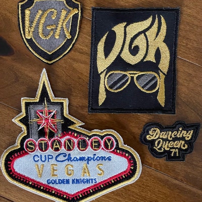 Vegas Golden Knights maverick Team Dog Tag Embroidered Patch Made in ...