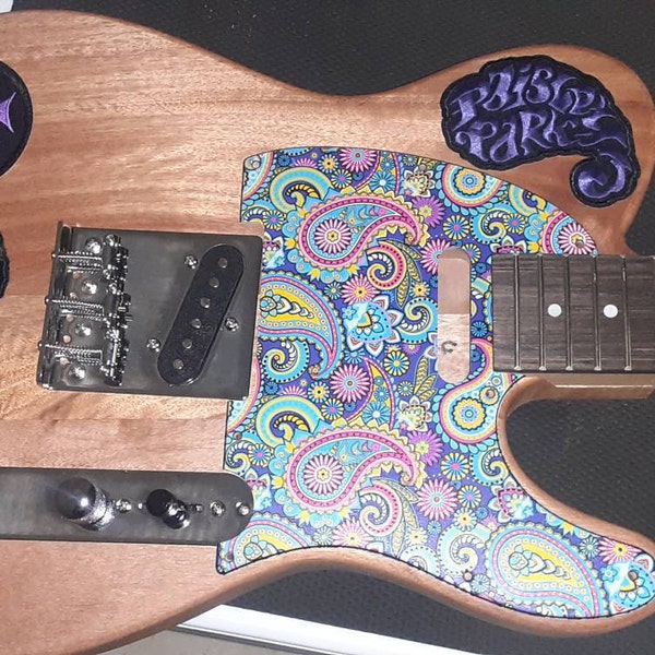 Fender Telecaster Pickguard - Japanese Flowers – Custom Graphic / Image ...