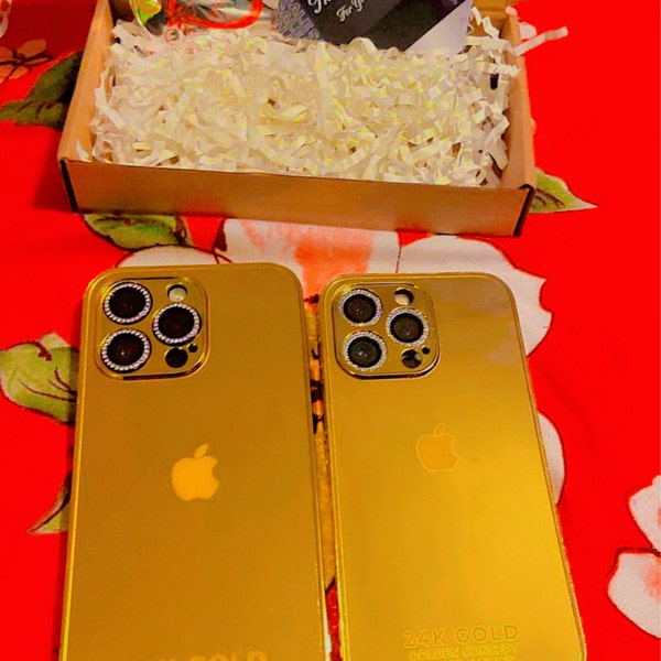 Customizable Apple Logo Gold Design iPhone Case / Greek Key / All ...