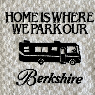 Class A Motorhome RV Camper Machine Embroidery Design filled - Etsy ...