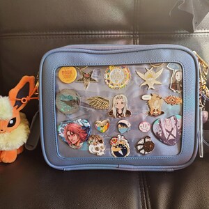 Mini Enamel Pin Display Banner Pennant With Canvas and Vegan - Etsy