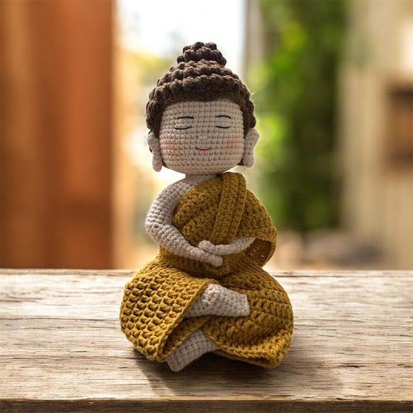 Crochet Buddha Pattern: Zen Meditation Decor (PDF Pattern) - Etsy