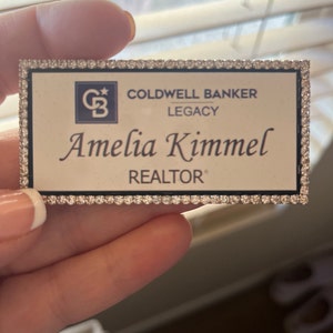 THE OFFICE Pam Beesly at Dunder Mifflin Halloween Cosplay Name Badge ...