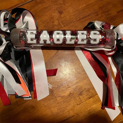 Custom Glitter/confetti-filled Spirit Stick Football Games, Cheer ...