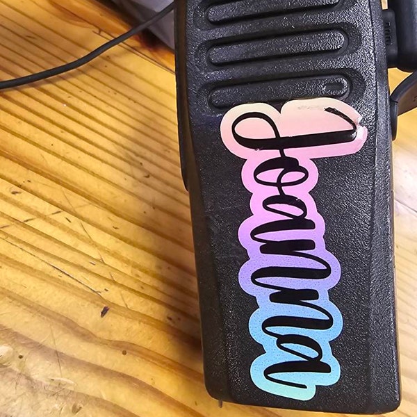 Rainbow Name Decal Custom Name Decal Heart Name Sticker Personalized ...