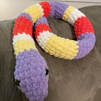 Crochet Pattern Snake PDF Tutorial - Amigurumi Snake - Crochet Pattern ...