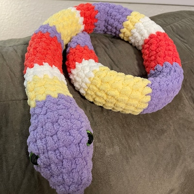 Crochet Pattern Snake and Cobra SET 2 in 1 PDF Tutorial Amigurumi Snake ...