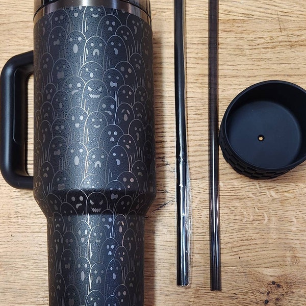 40 Oz Tumbler Pickle Pickles Handle Straw Pickle Lover Customized Laser ...