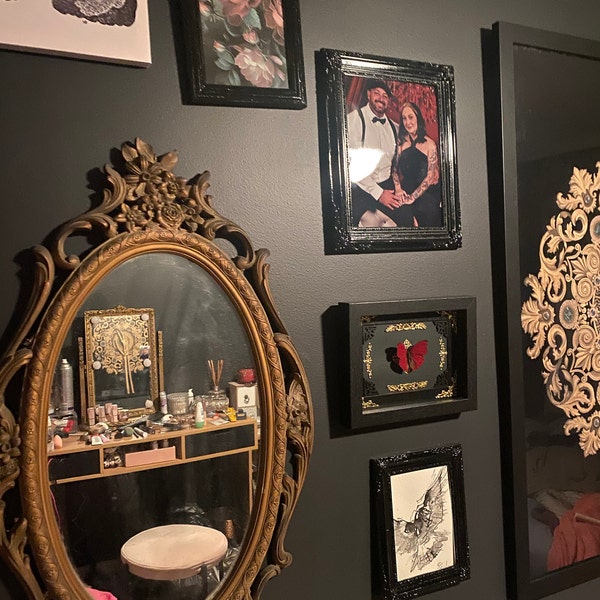 Set of 6 Gothic Prints | Vintage Goth Gallery Wall Set, Gothic Home ...