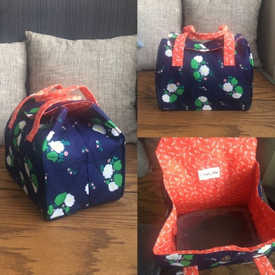 Picnic Perfect Lunch Tote PDF Sewing Pattern Bento Box Carrier - Etsy