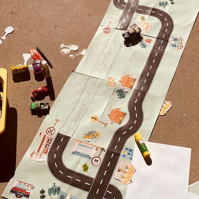 Printable World Map Workshop - Etsy