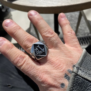 Norse Mythology Goddes Hel Ring Viking Hela Runes Stainless - Etsy