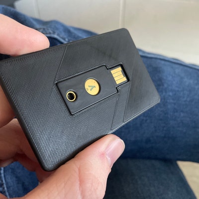 Yubikey 5/5C NFC Card Holder single and Dual Token Options Available - Etsy