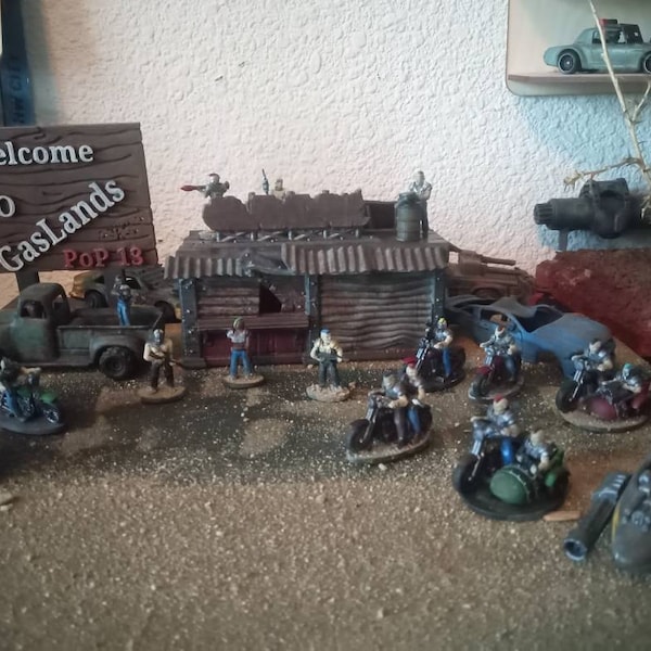 Zombies for Gaslands, Dark Future, Car Wars | 20mm Miniatures - Etsy