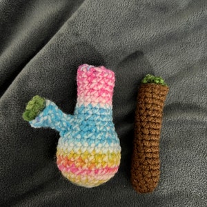 Bong and Blunt Catnip Toy/weed/marijuana/pot/fatty/cat | Etsy
