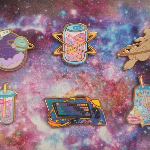 Keyboard Enamel Pins (2 X 1 Inches) - Etsy