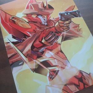 Soundwave Rodimus Transformers Print - Etsy