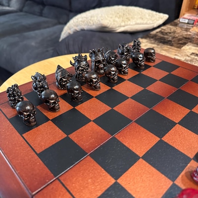 Made to Order Chess Set, British Birds, Similar to the Set in Blade ...