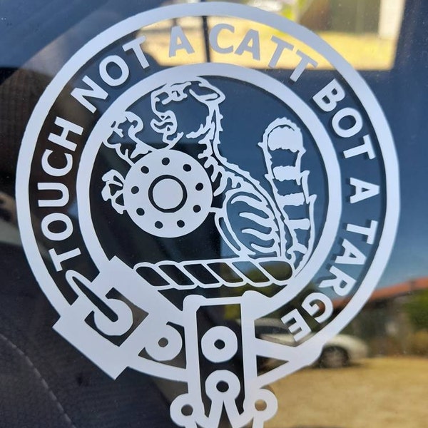 Clan Decals - Maceachern, Carmichael, Mackintosh, Macnaughton, Chisholm ...