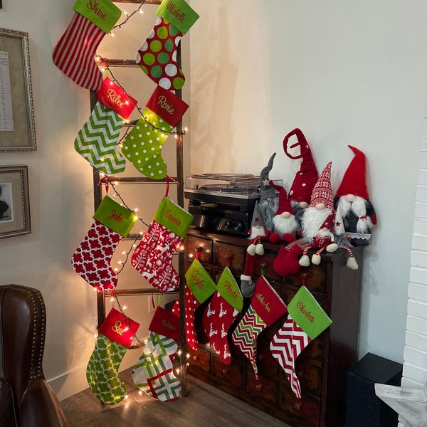 Christmas Stocking | Family Christmas Stockings | Handmade Christmas ...