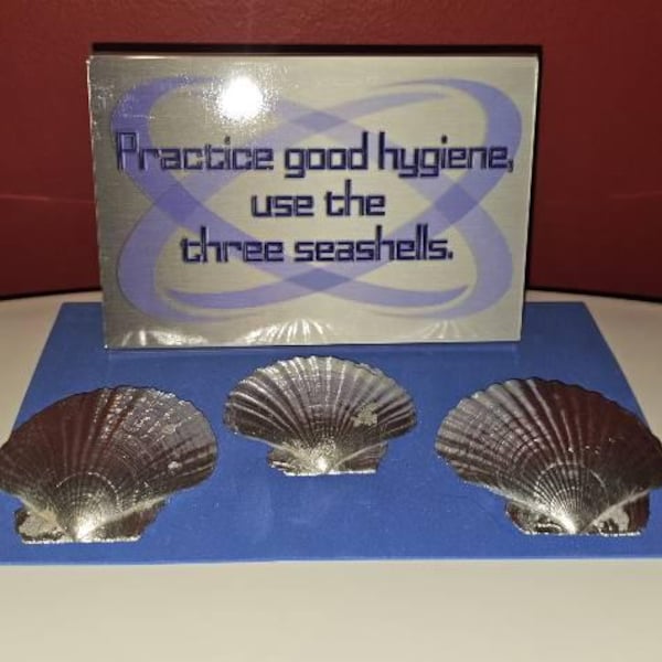 Three Seashells Demolition Man Replica Prop Display - Etsy