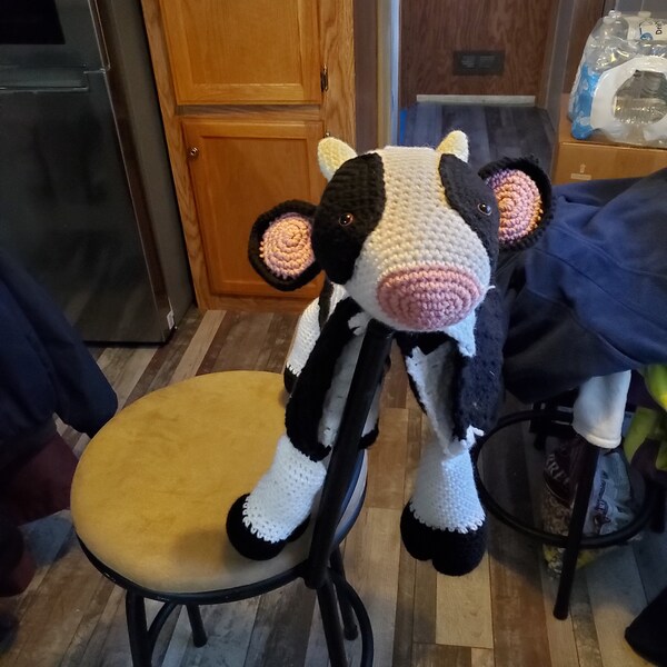 Cow Print Graph + Written Pattern for C2C & Tapestry Crochet - C2C ...