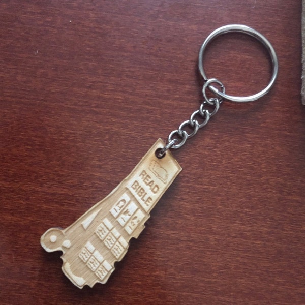 JW LDC Wood Keychain - Etsy