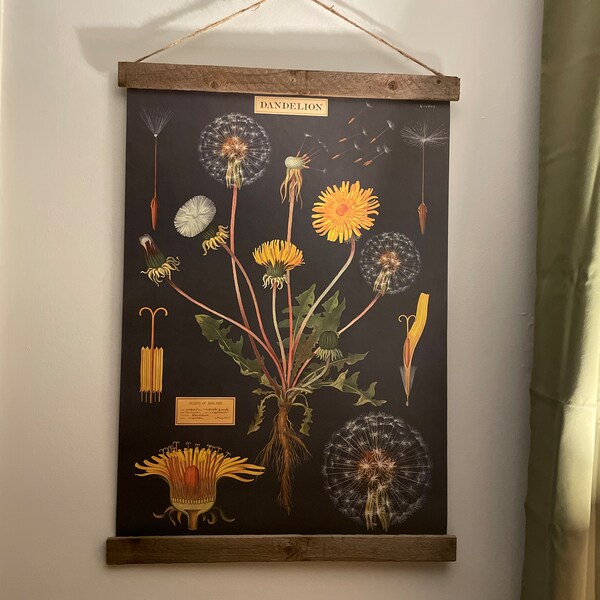 Dandelion Poster | Dandelion Print | Dandelion Wall Art | Dandelion ...