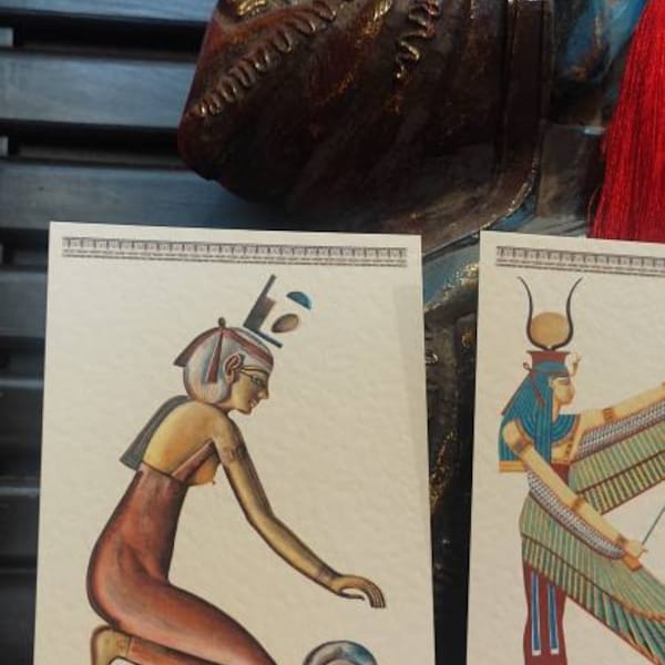 Egypt Print. Ancient Egyptian Ritual Garden. Giclée Print From an ...