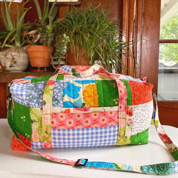 Quilted Bum Bag Digital Sewing Pattern PDF, Video Tutorial Included ...