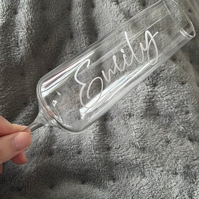 Handwritten Vinyl Lettering, Glass Decal, Personalised Wedding Decor ...