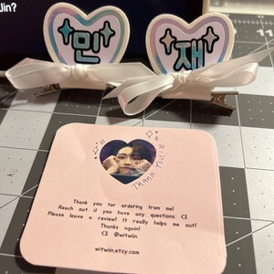 Custom Kpop Photocard Frame Toploader Covers Deco K-pop - Etsy