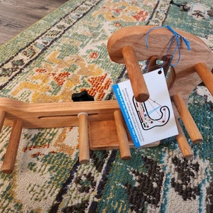 Loom-the Minstrel Inkle Small Travel Sized Weaving Loom-makes 5 Foot ...