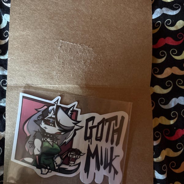 Millie Imp Milk Sticker - Helluva Boss - Etsy