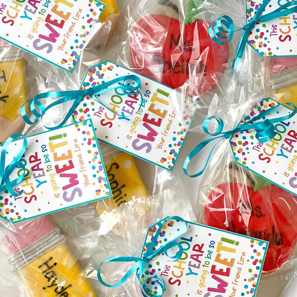 This School Year is Going to Be Sweet Tag Back to School First Day of ...