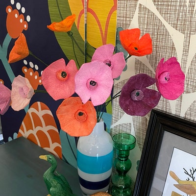 Paper Mache 3D Wall Art Panel, Wall Decoration, Paper Mâché Abstract ...