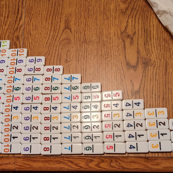 Candy Paint Marble Finish Double 6 Blue & White Spinner Domino Set ...