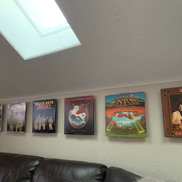 Albummount™ Record Album Frame Display - Invisible and Adjustable Wall ...