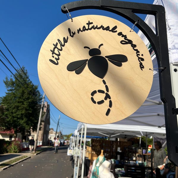 Magnetic Consignment Booth Sign, Trade Show, Farmers Market, Booth Sign ...