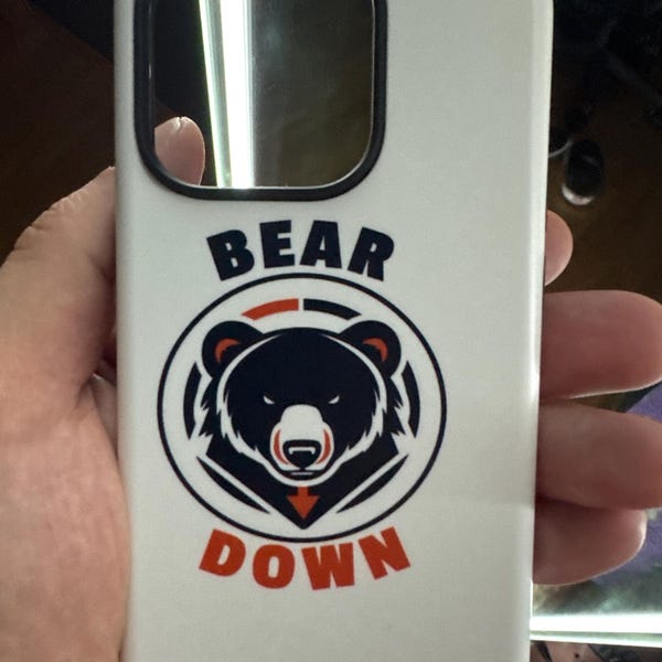 DA BEARS - Chicago Bears Jersey Themed Sticker - Etsy