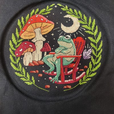 Christmas Ornament Cross Stitch Pattern 3 Inch Hoop Advent Calendar ...