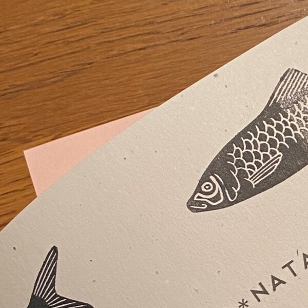 Soyasauce Fish Rubber Stamp Fish Stamp Handcarved Rubber Stamp Cute ...