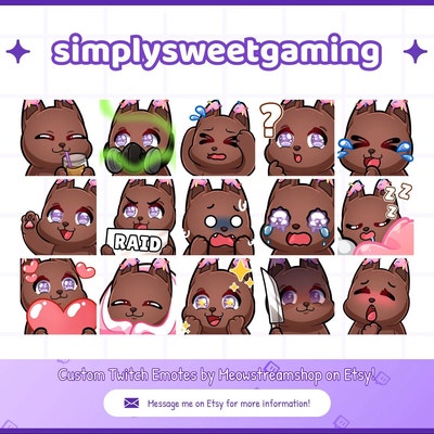 Twitch Emote Hu Tao Wheeze Scream Emote Genshin Impact - Etsy Canada