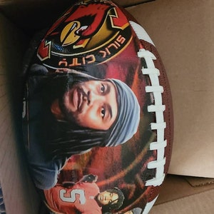 TEMPLATE Customizable Football Panel Template - Etsy