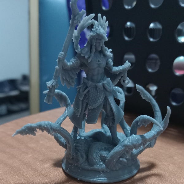 Galactic Demon Devil Lord Amaros Pit Fiend 140mm, 112mm, 64mm Tall 3d ...