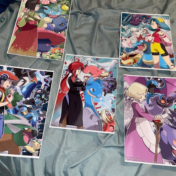 Elite Four Member Agatha - Etsy