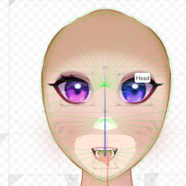 Vtuber Mouth - Standard Tracking - Etsy