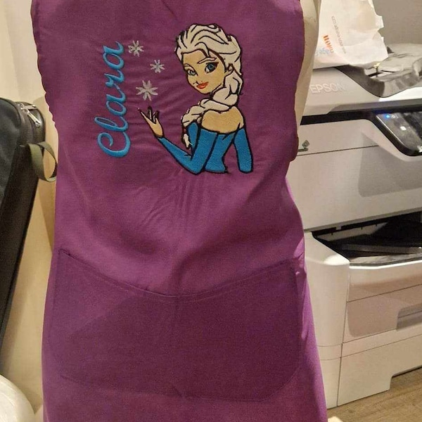 Elsa Machine Embroidery Design - Etsy
